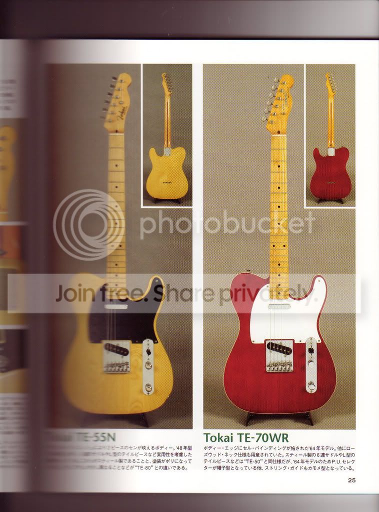 W: Sexy tokai telecaster | Page 3 | Tokai & Japanese Guitar Forum