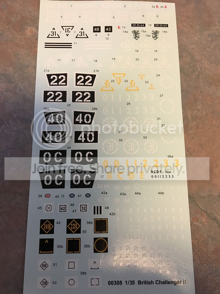 British Army Tank painting and marking guide. - AFV Modern ...