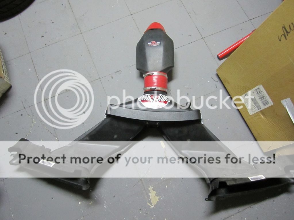 Vararam Intake, green filter with power duct - CorvetteForum ...