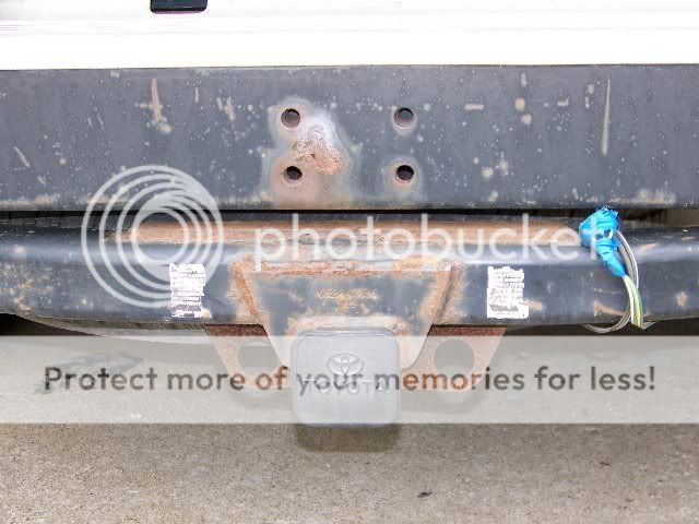 rear bumper and trailer hitch rust | IH8MUD Forum