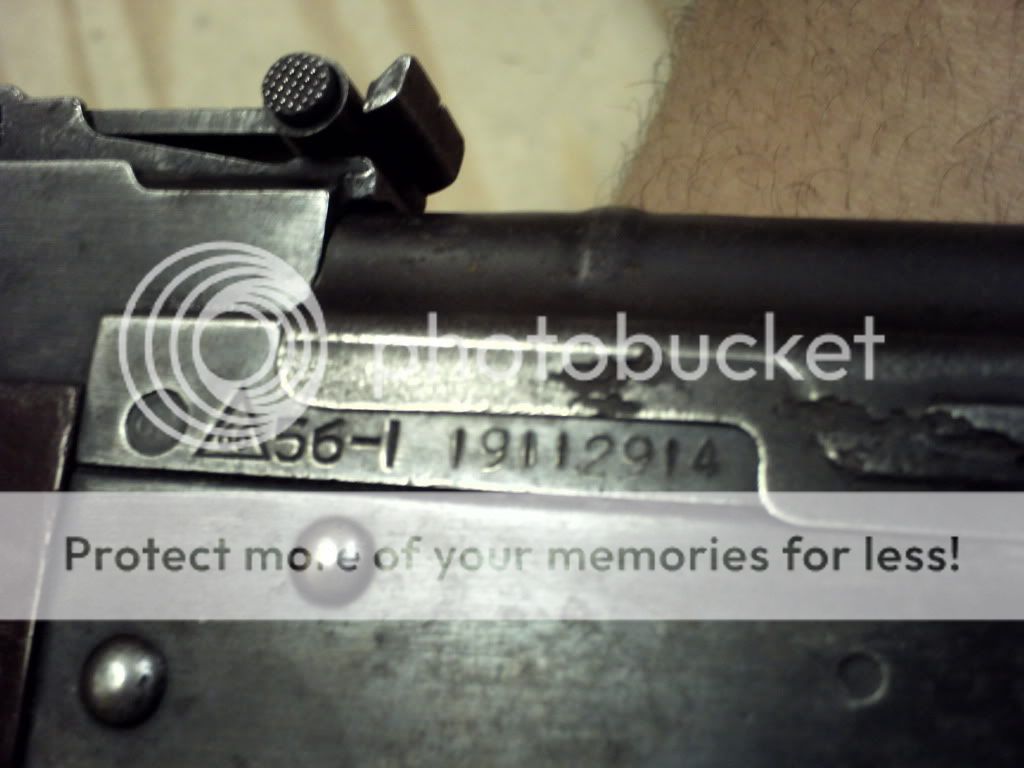 Pics of a real(full auto) type 56-1 eta:pics | AK Rifles