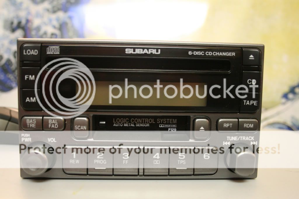 OEM 04 Subaru 6 Disc cd player for cheap. - NASIOC