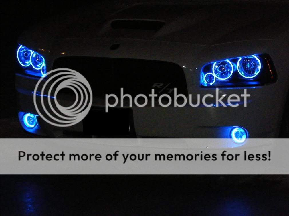 Blue Fog Halos | Charger Forums